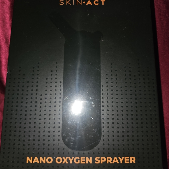 Skin Act | Other | Skin Act Nano Oxygen Sprayer Black | Poshmark
